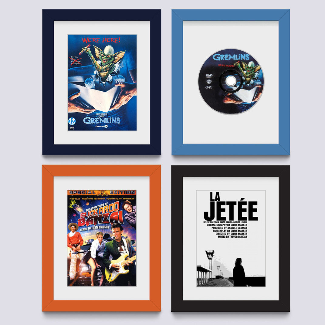 Yellow DVD Cover Frame – Rubix Frames