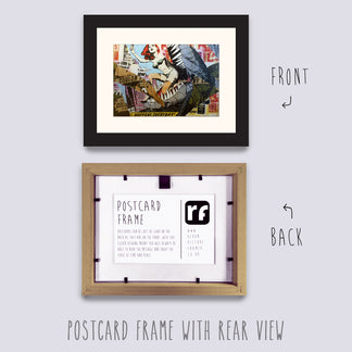Black Postcard Picture Frame – Rubix Frames