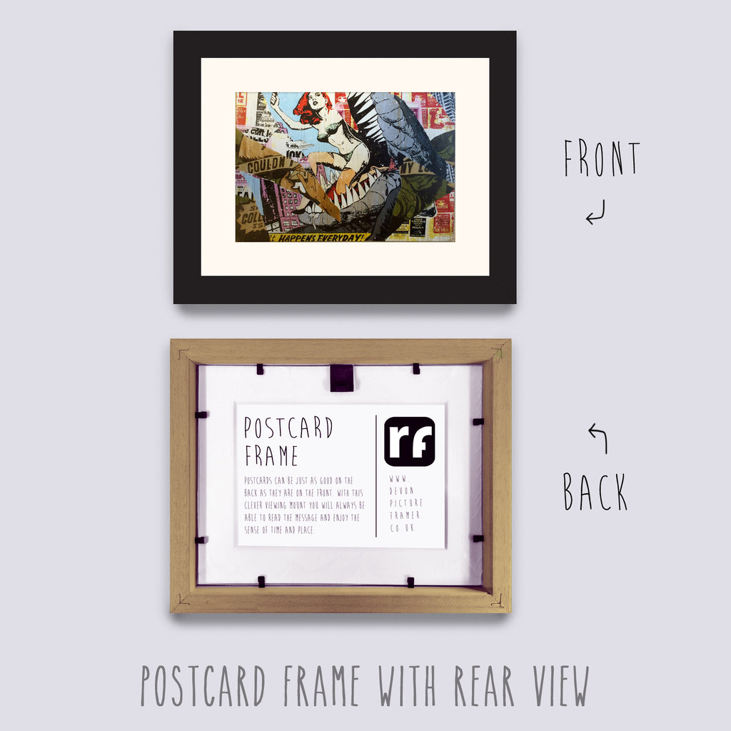 Black Postcard Picture Frame – Rubix Frames