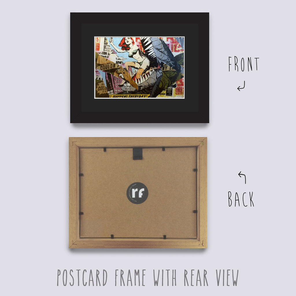 Black Postcard Picture Frame – Rubix Frames